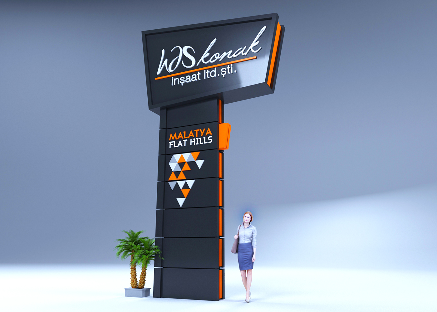 En İyi Totem Tabela Örnekleri - Totem Tabelalar - Ajans Asil